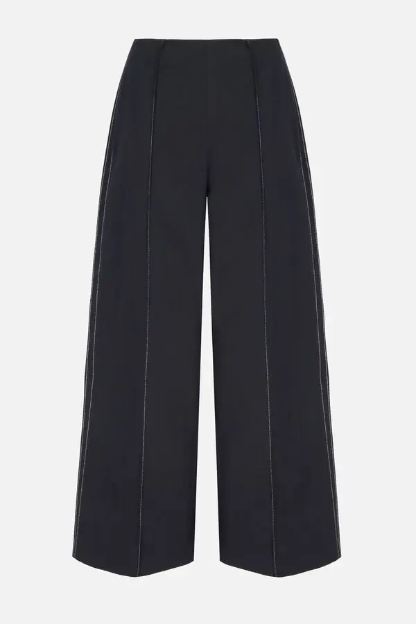 EMILIA WICKSTEAD Daffy Trouser In Denim