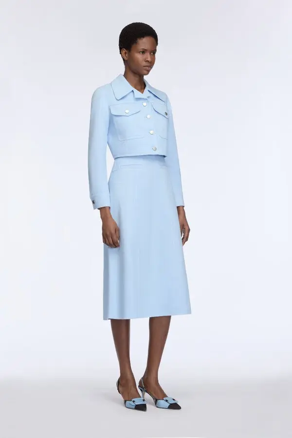 EMILIA WICKSTEAD Wilder A-line Skirt