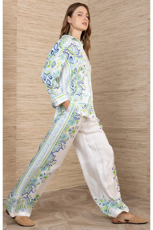 Hale Bob Karensa Charmeuse Pant