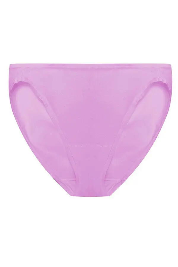 Natori Bliss Bare Cotton Bikini - Red