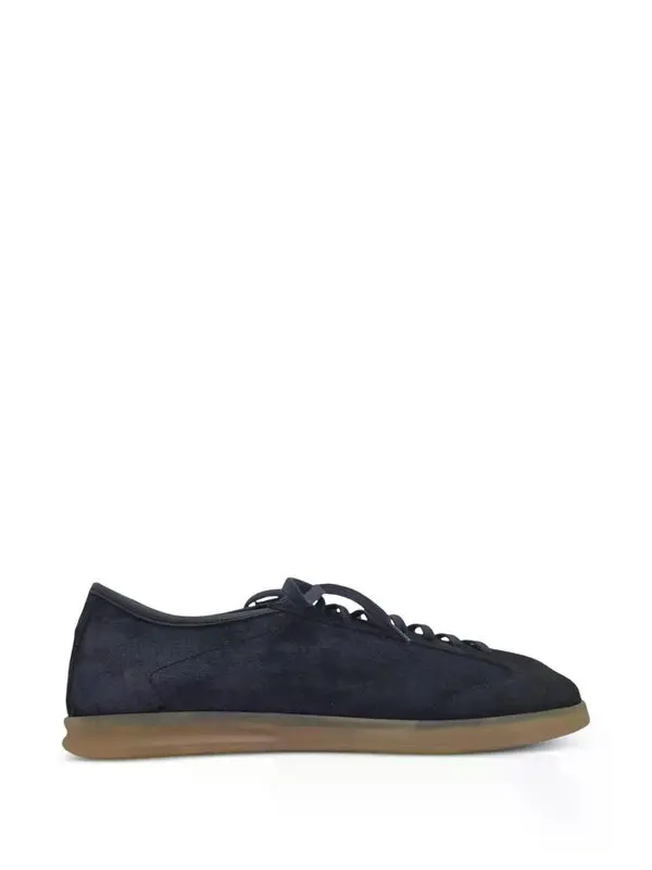 HENDERSON BARACCO Suede Lace-up Sneakers - Blue