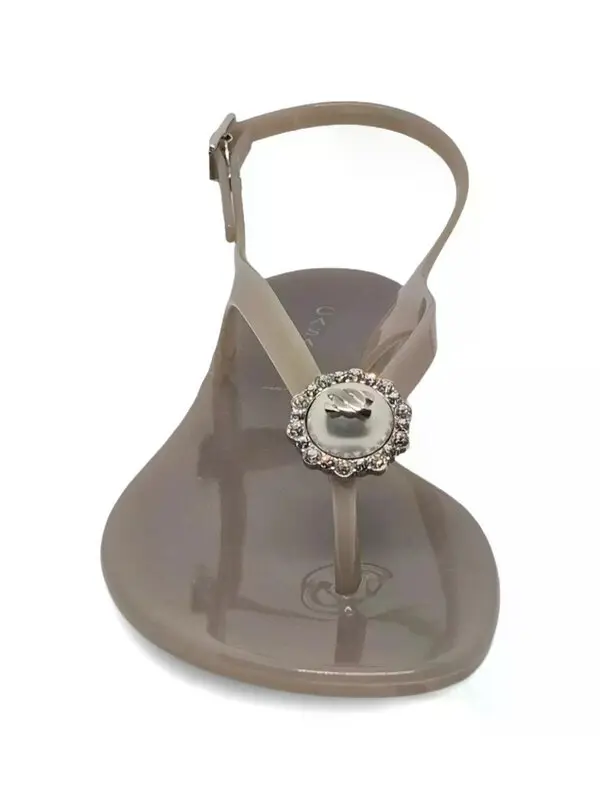 Casadei Embellished Thong Sandals