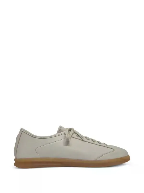 HENDERSON BARACCO Leather Lace-up Sneakers - Neutrals
