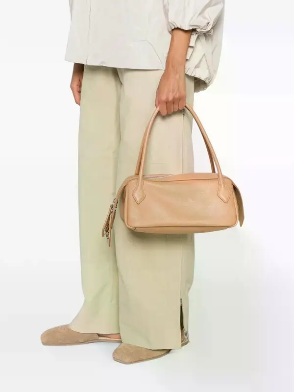 MINOBOSSI Small Anna Leather Shoulder Bag