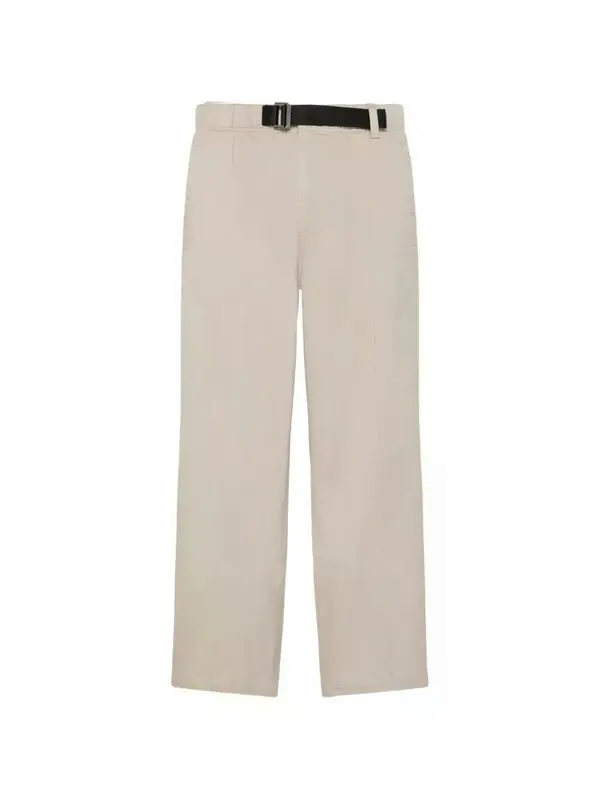 Calvin Klein Panelled Straight-leg Trousers - Neutrals