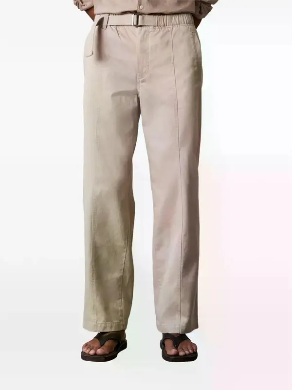 Calvin Klein Panelled Straight-leg Trousers