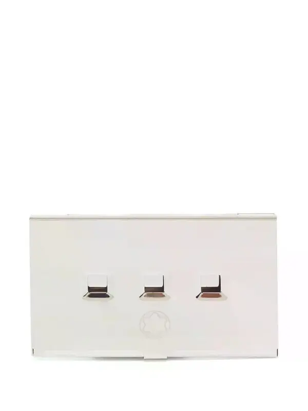 Montblanc Polished-finish Card Holder - Silver