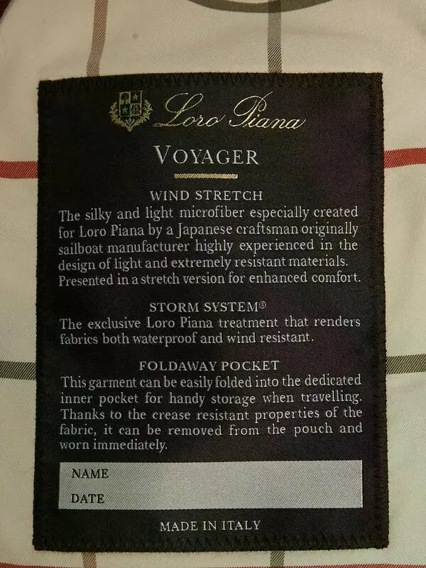 Loro Piana Voyager Jacket