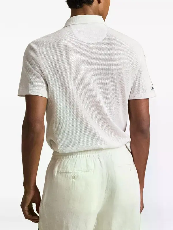 Polo Ralph Lauren Crest Pointelle Polo Shirt