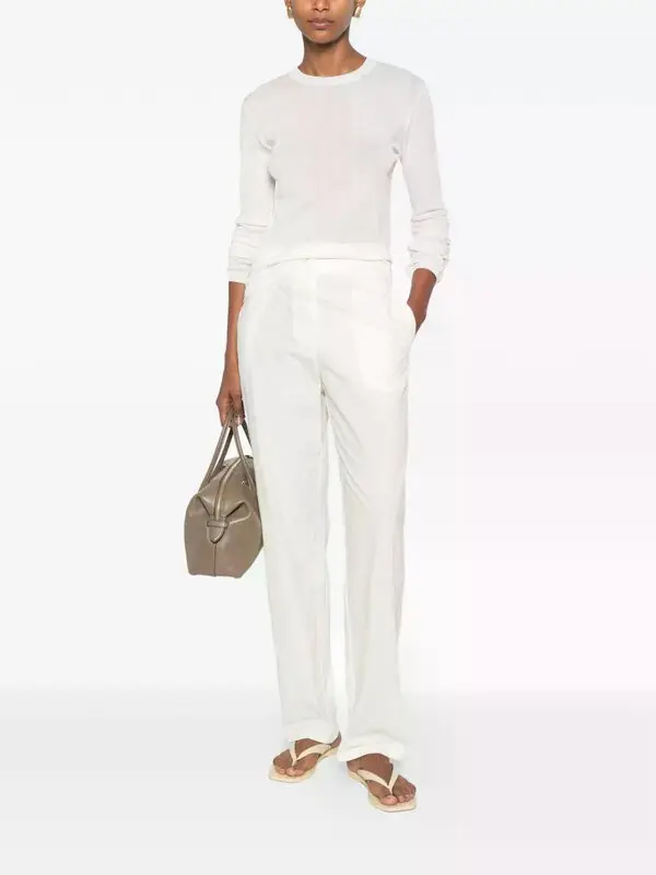 THE ROW Fael Straight-leg Trousers