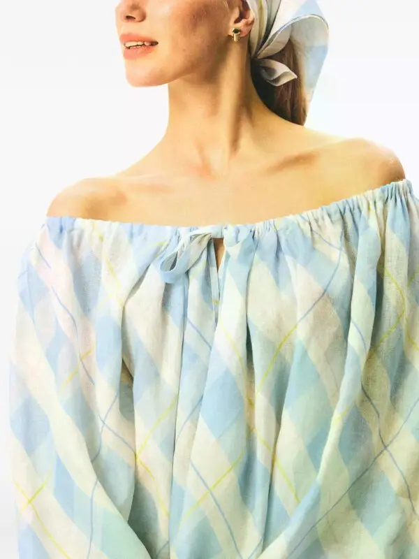Sleeper Billowy-sleeve Blouse