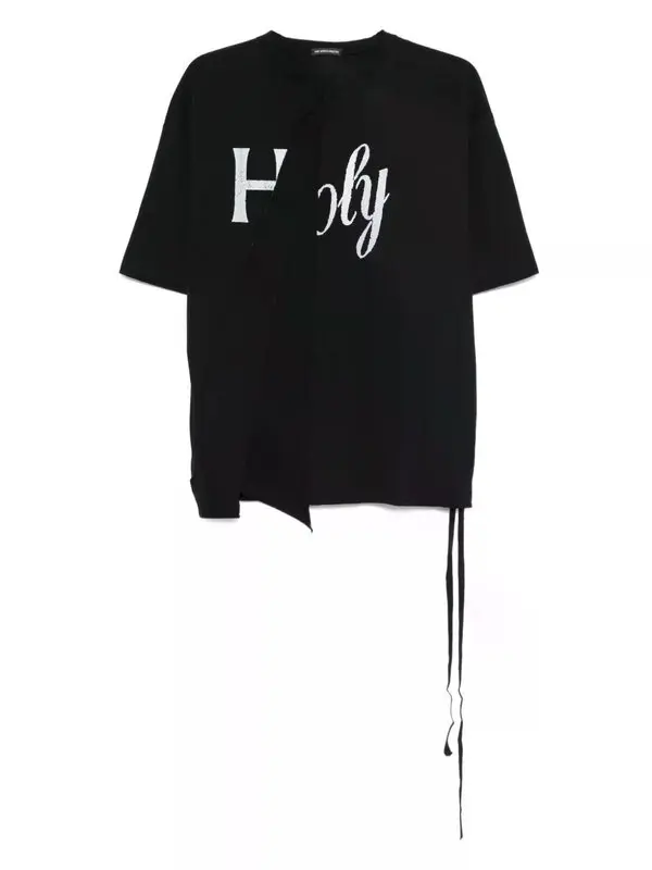 ANN DEMEULEMEESTER Asymmetrical Hem T-shirt