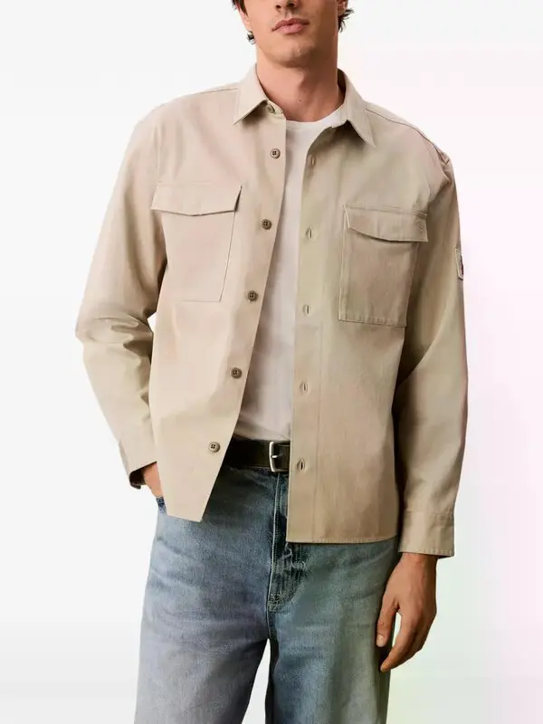 Calvin Klein Button-up Chest-pocket Overshirt