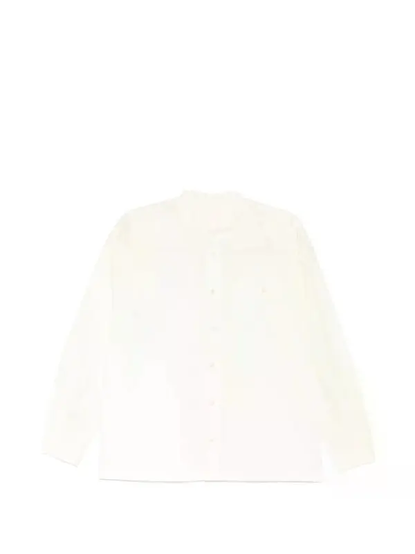 TOOGOOD Band-collar Shirt - Neutrals