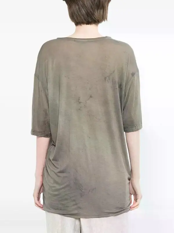 CHIAHUNG SU Hand-dyed Relaxed-fit T-shirt