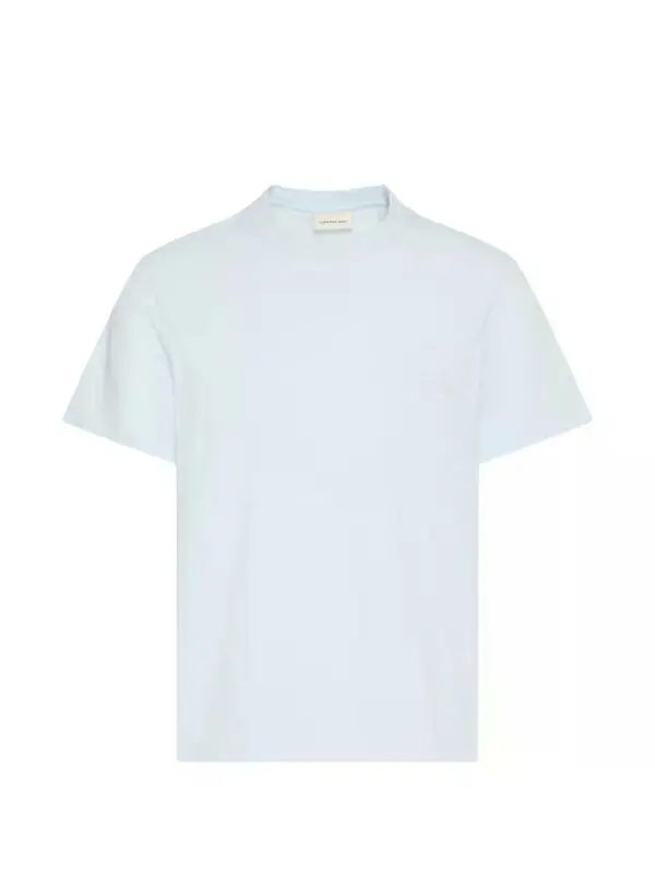Calvin Klein Logo-embossed Crew-neck T-shirt