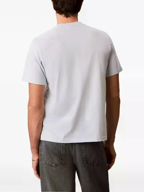 Calvin Klein Logo-embossed Crew-neck T-shirt