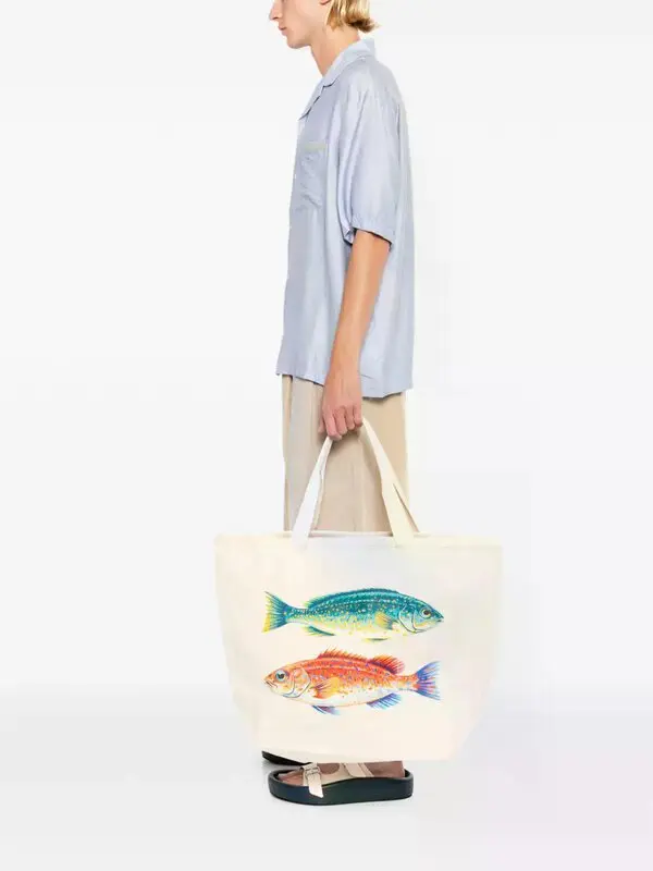 MELT Fish Print Tote Bag