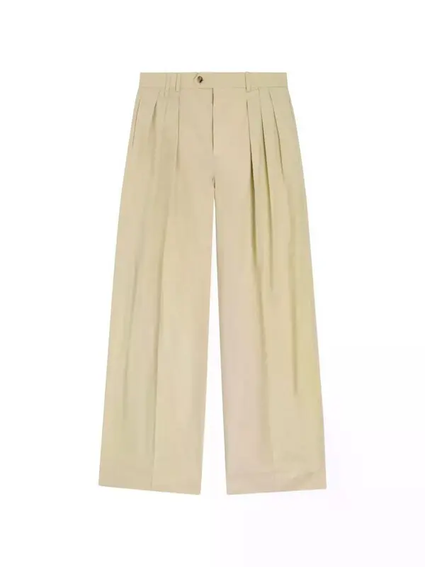 Calvin Klein Pleated Wide-leg Trousers