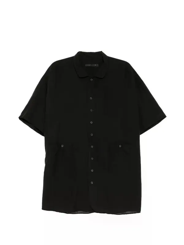 KLASICA Short-sleeve Patch-pocket Shirt