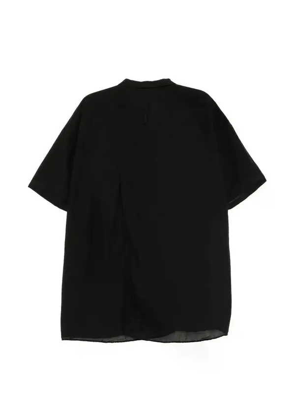 KLASICA Short-sleeve Patch-pocket Shirt