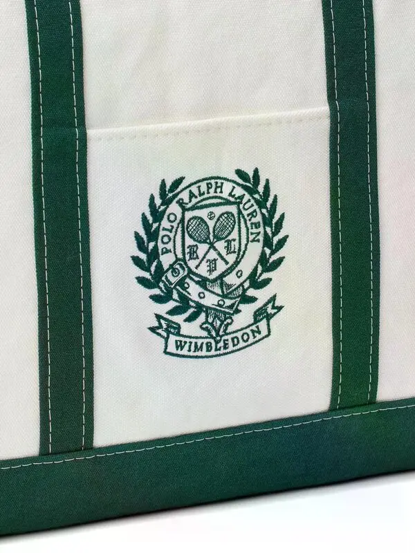 Polo Ralph Lauren Wimbledon Embroidered Shoulder Bag