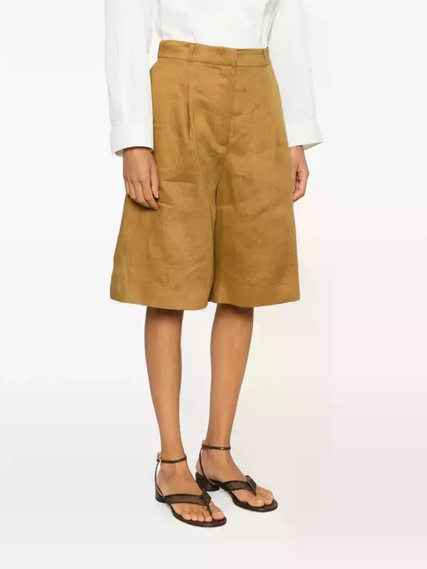 Max Mara Pleated Shorts