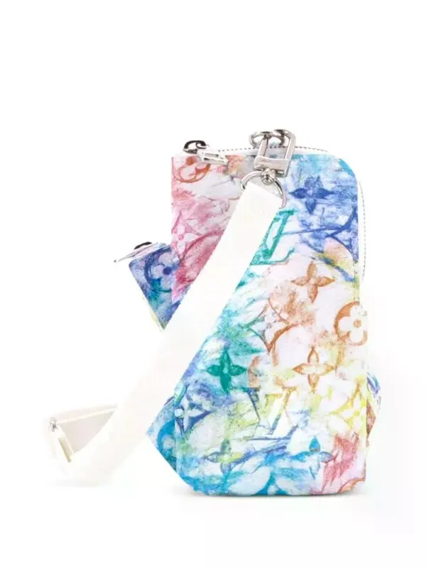 LOUIS VUITTON Block Limited Edition Monogram Pastel Multicolor Crossbody Bag - Multicolour