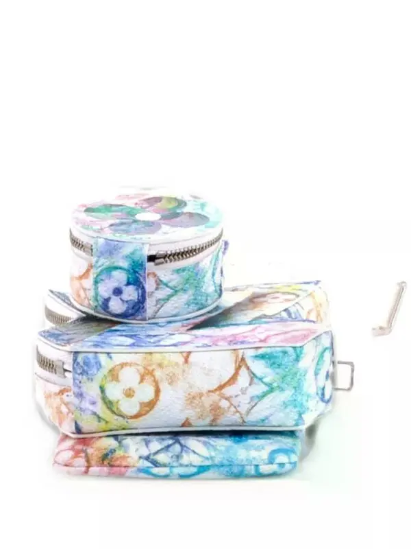 LOUIS VUITTON Block Limited Edition Monogram Pastel Multicolor Crossbody Bag - Multicolour
