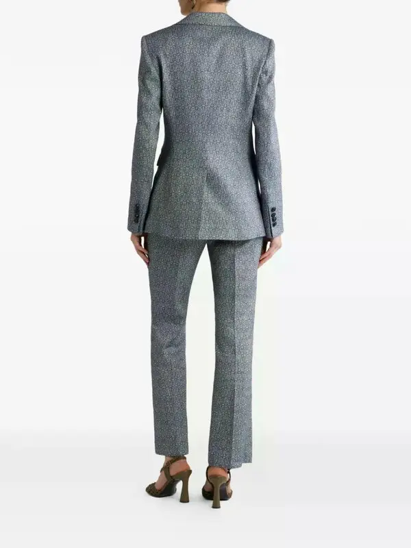 Etro Jacquard Single-breasted Jacket
