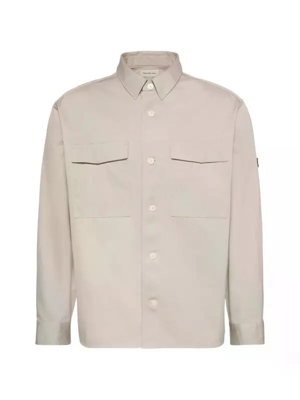 Calvin Klein Button-up Chest-pocket Overshirt