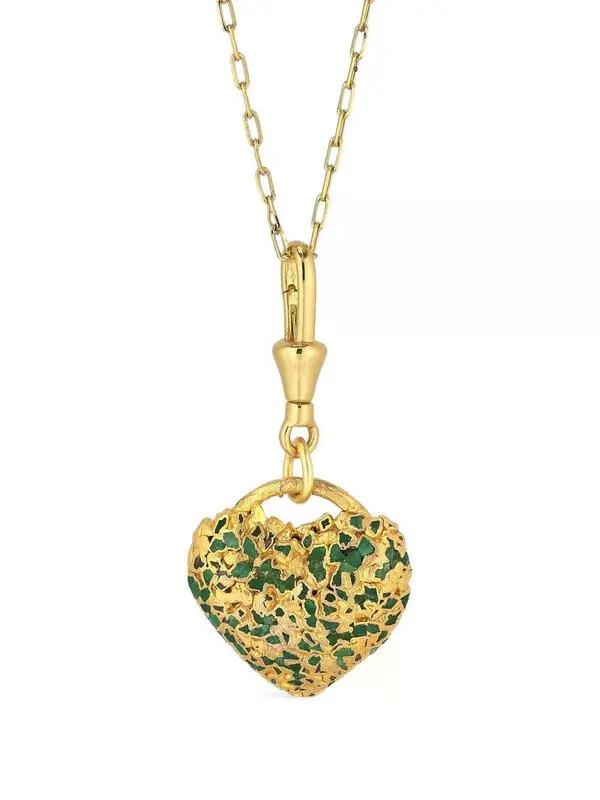 FENOMENA Tone Heart Pendant Necklace