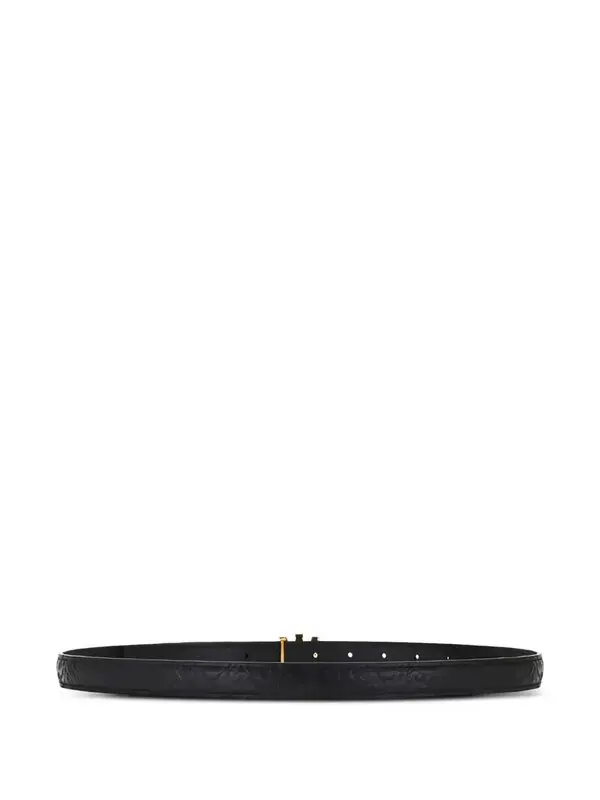 Amiri Logo Buckle Belt