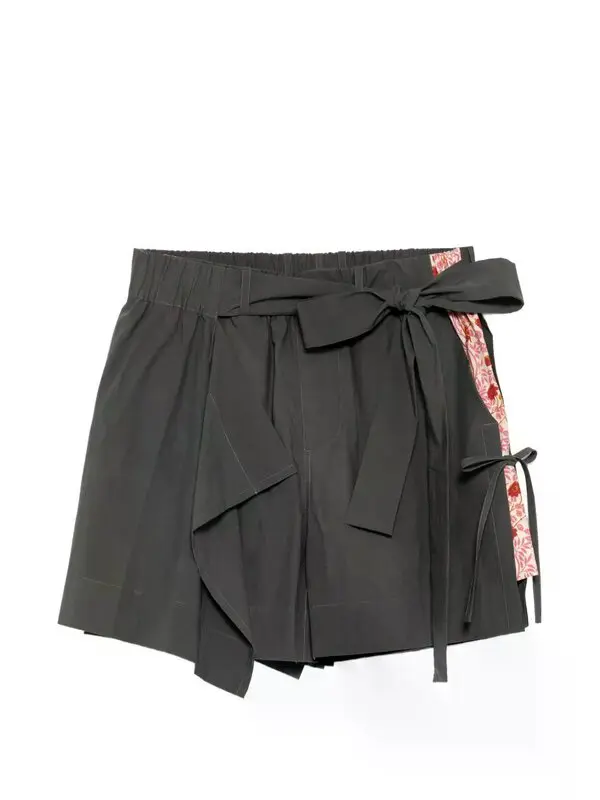CRAIG GREEN Layered Floral-print Shorts