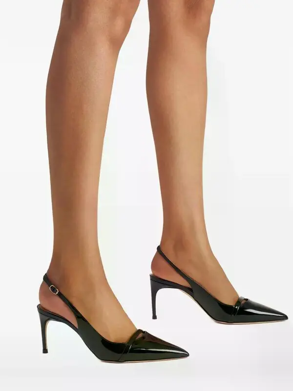MALONE SOULIERS Schiffer Patent Leather Pumps