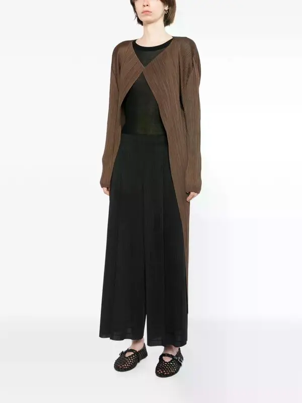 Issey Miyake Swing Pleated Coat