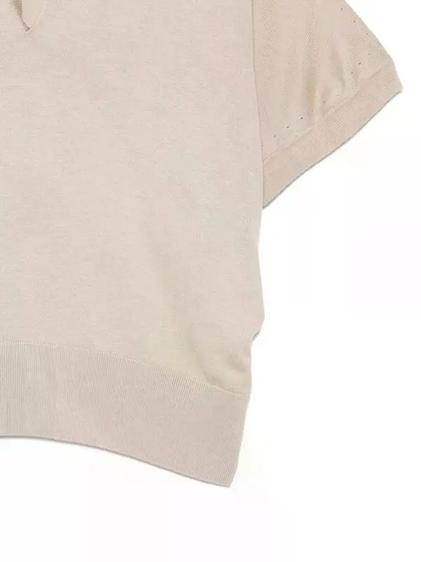 SYSTEM Batwing Sleeve Knitted Top