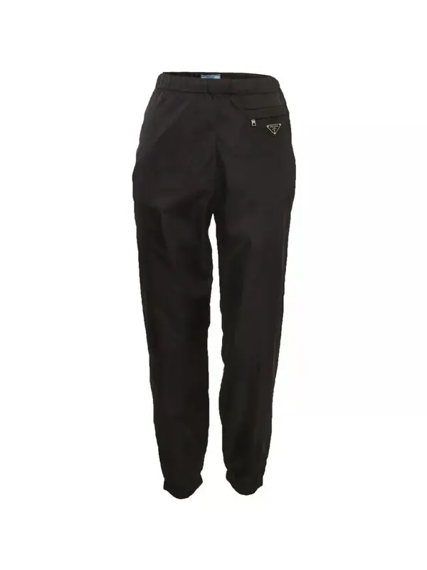Prada Re-nylon Triangle Logo Track Pants