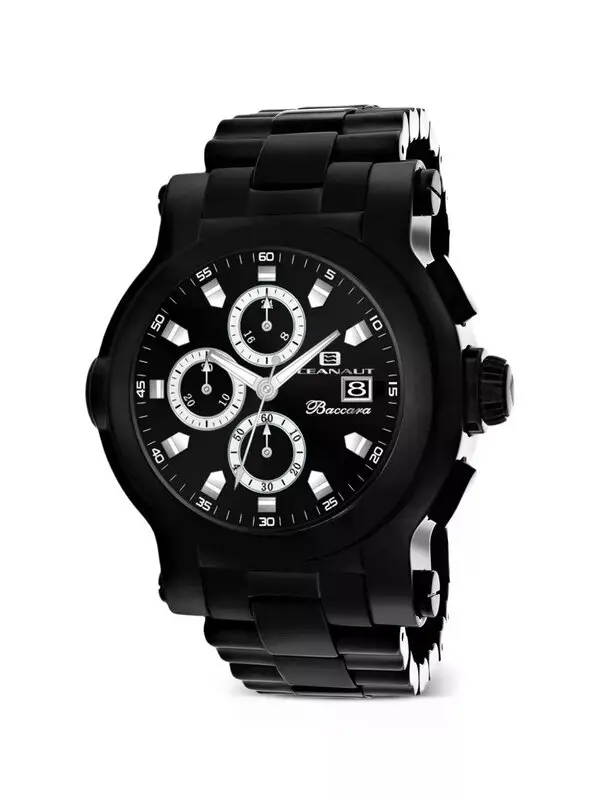OCEANAUT Baccara Xl 50mm Chronograph Watch - Black