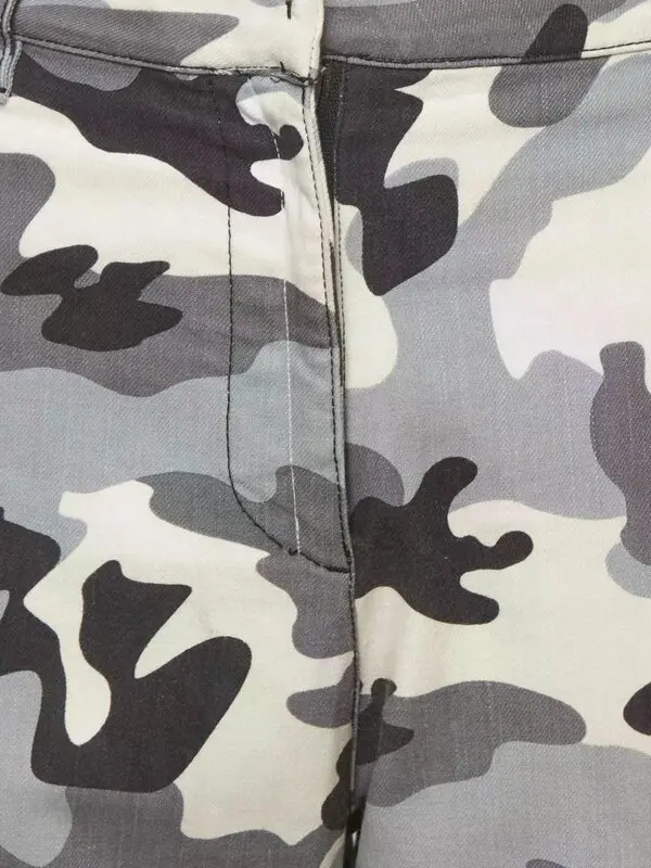 Miu Miu Camouflage Print Cargo Pants