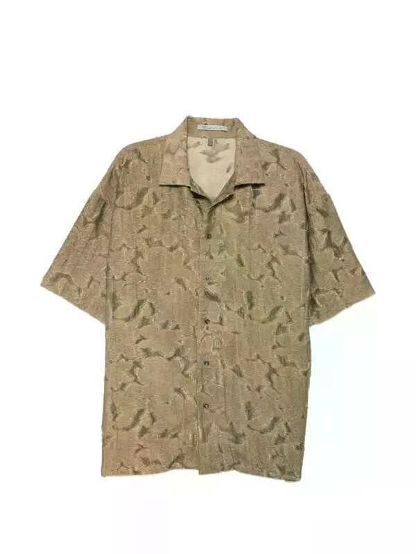 CHIAHUNG SU Hand-woven Patched Shirt