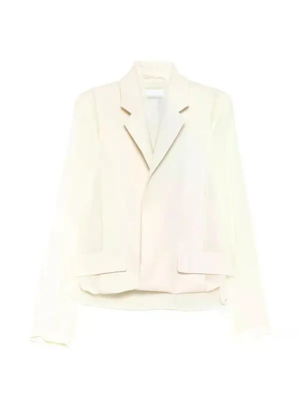LITKOVSKA Layer Jacket With Tucked Hem - Neutrals