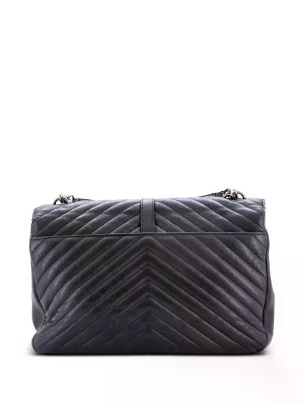 Saint Laurent Matelassé Chevron Leather Shoulder Bag