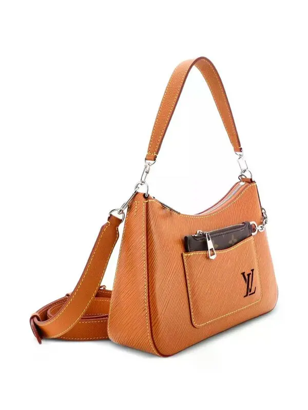 LOUIS VUITTON Marelle Hobo Bag In Epi Leather - Brown