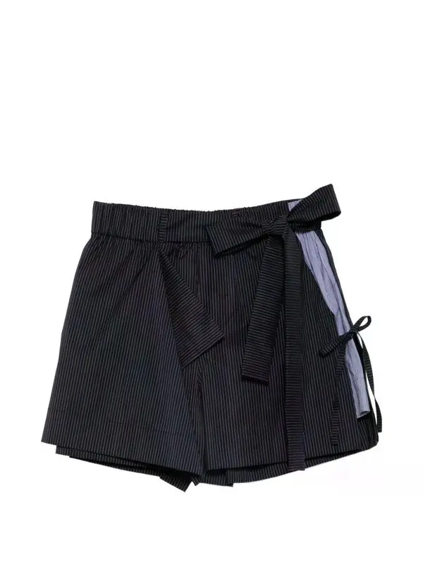 CRAIG GREEN Layered Pinstripe Shorts