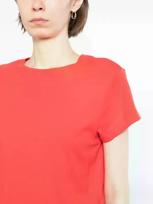 AGOLDE Shrunken T-shirt - Red