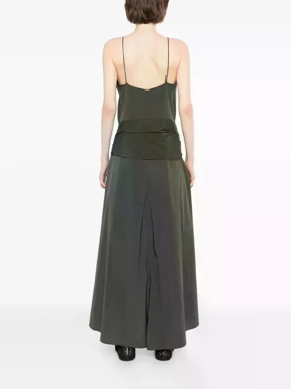 SYSTEM Asymmetric Spaghetti-strap Dress