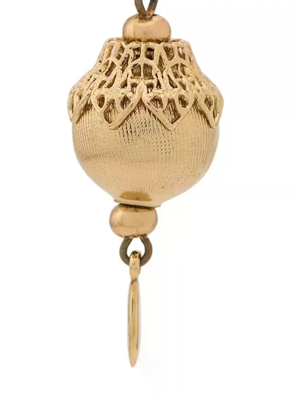 MONET Plated Filigree Ball Clip-on Earrings