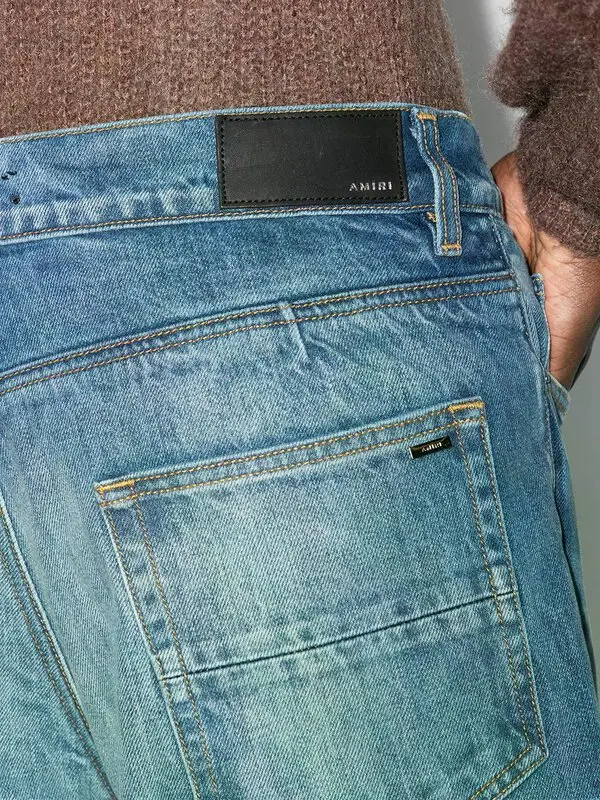 Amiri Baggy Wide-leg Jeans