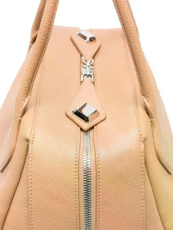 MINOBOSSI Abigail Large Pebbled Leather Tote Bag